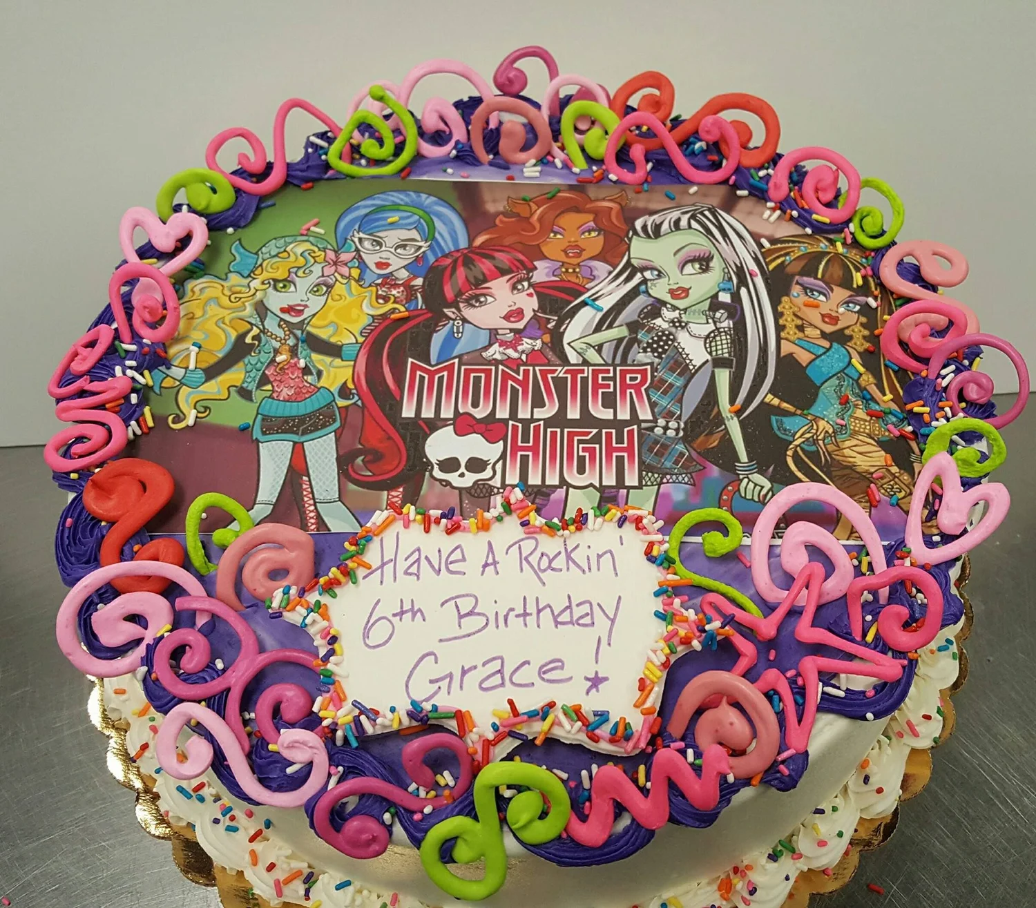 Monster High Sheet Cakes