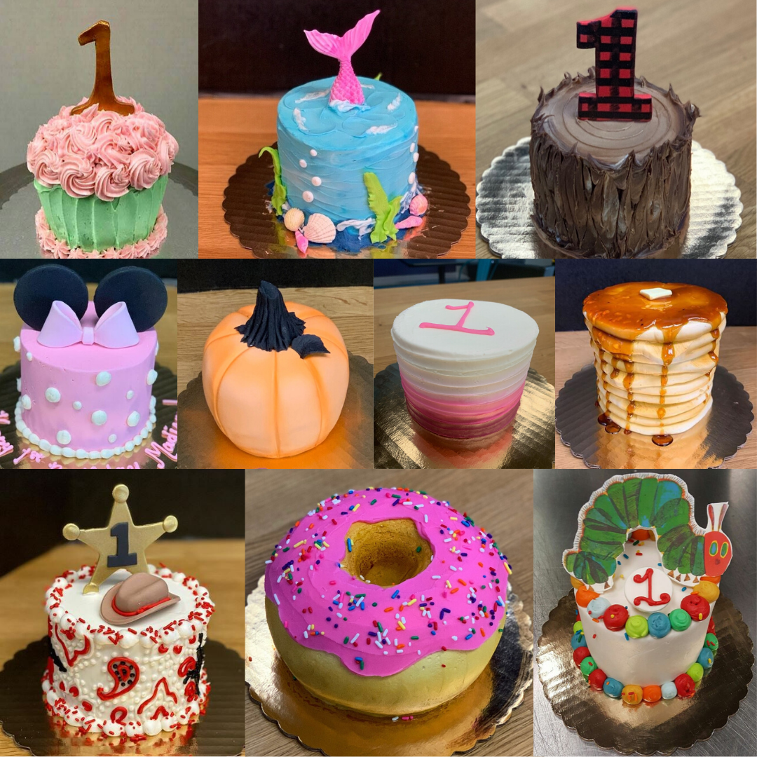 Custom Smash Cakes — Starry Night Bakery