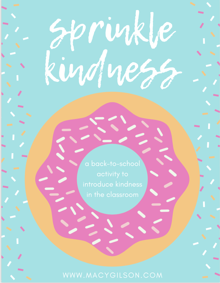 Sprinkle Kindness | A Classroom Activity — Macy Gilson