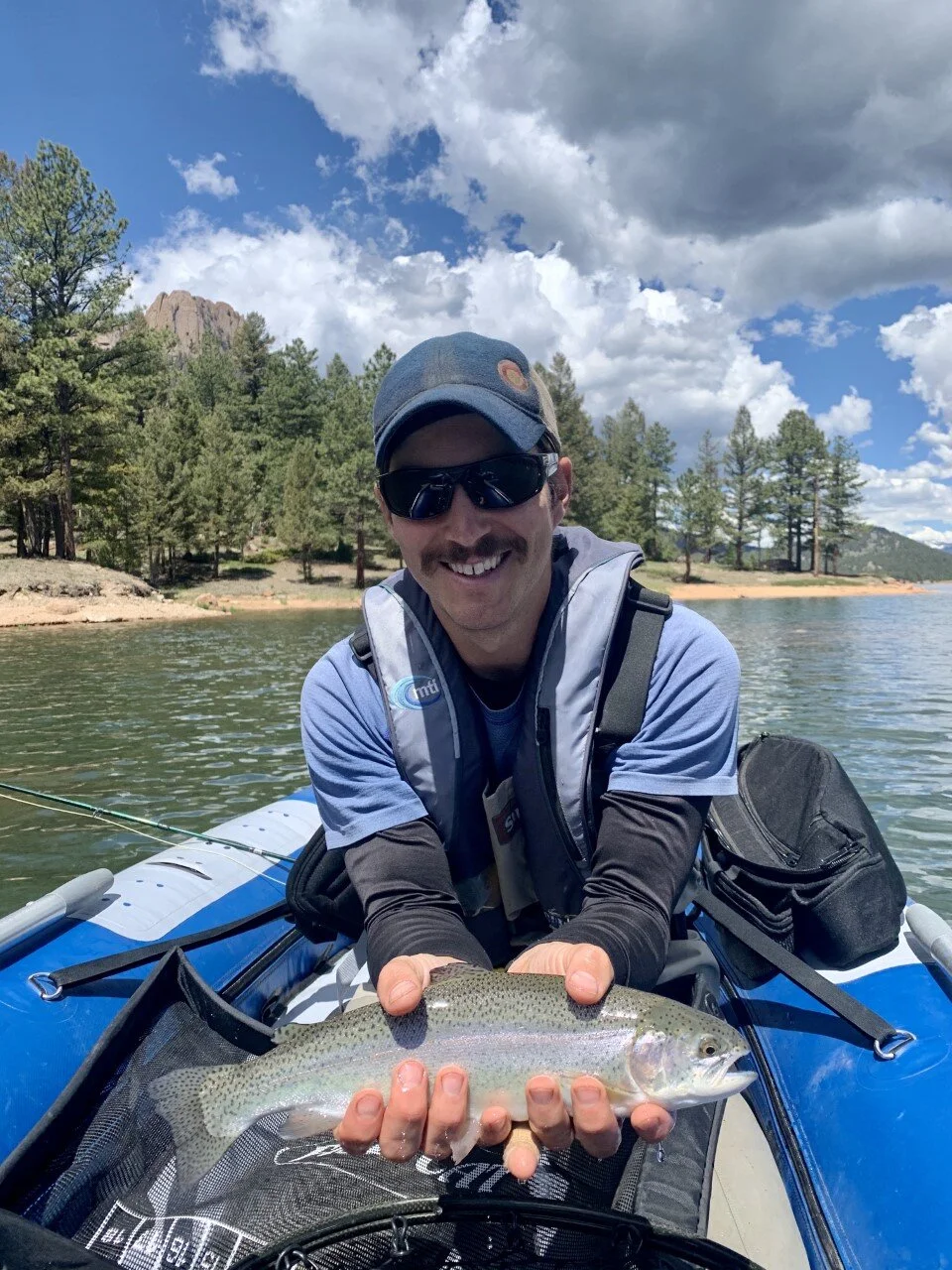 Fishing — Castle Mountain Recreation at Wellington Lake