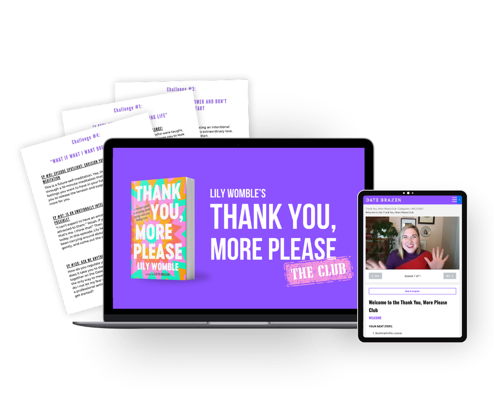 Order Thank You, More Please by Lily Womble — Date Brazen