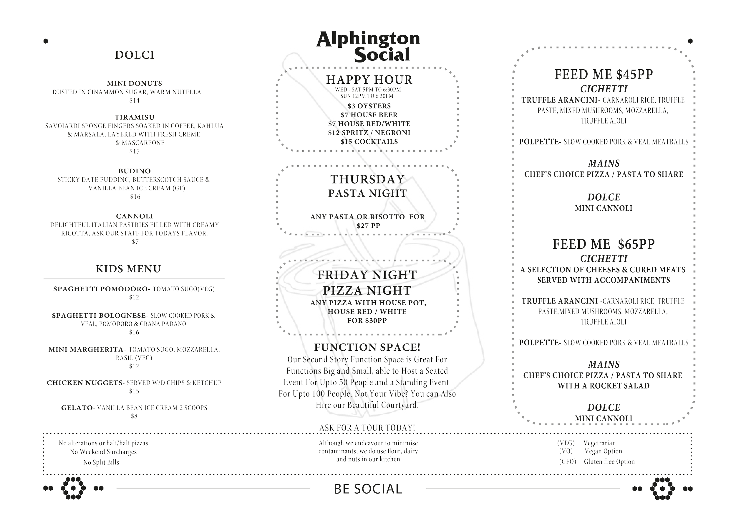 Food — Alphington Social