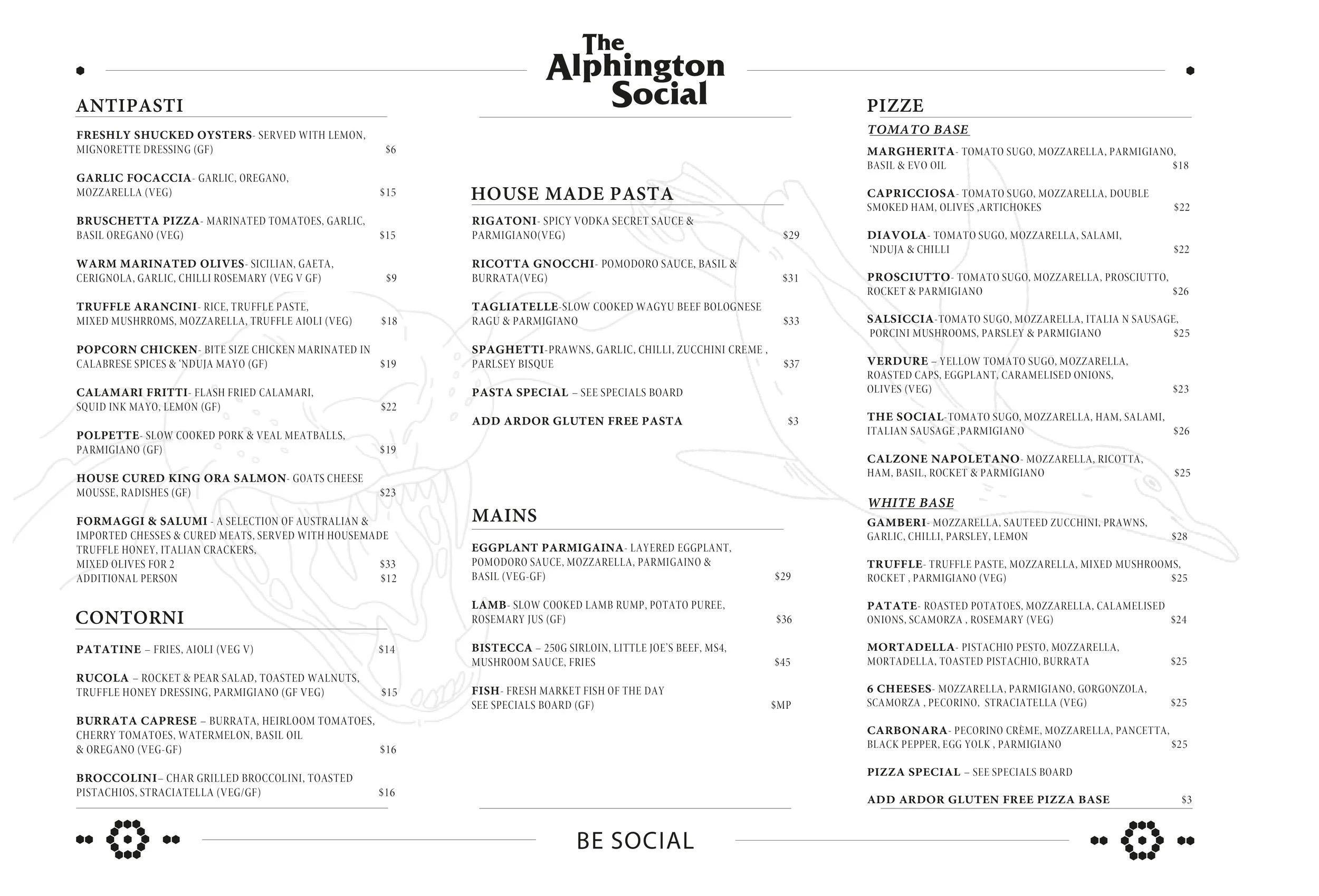Food — Alphington Social