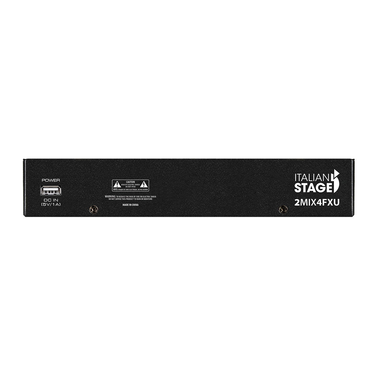 Italian Stage 2MIX4FXU 4-Channel Stereo Mixer—Guitars & Things—P.A ...