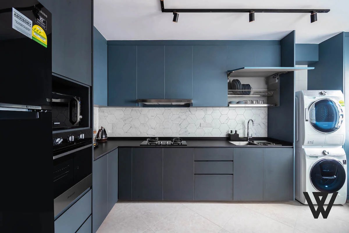 6 Amazing 4-Room HDB Kitchen Designs In Singapore for 2025 — Swiss Interior