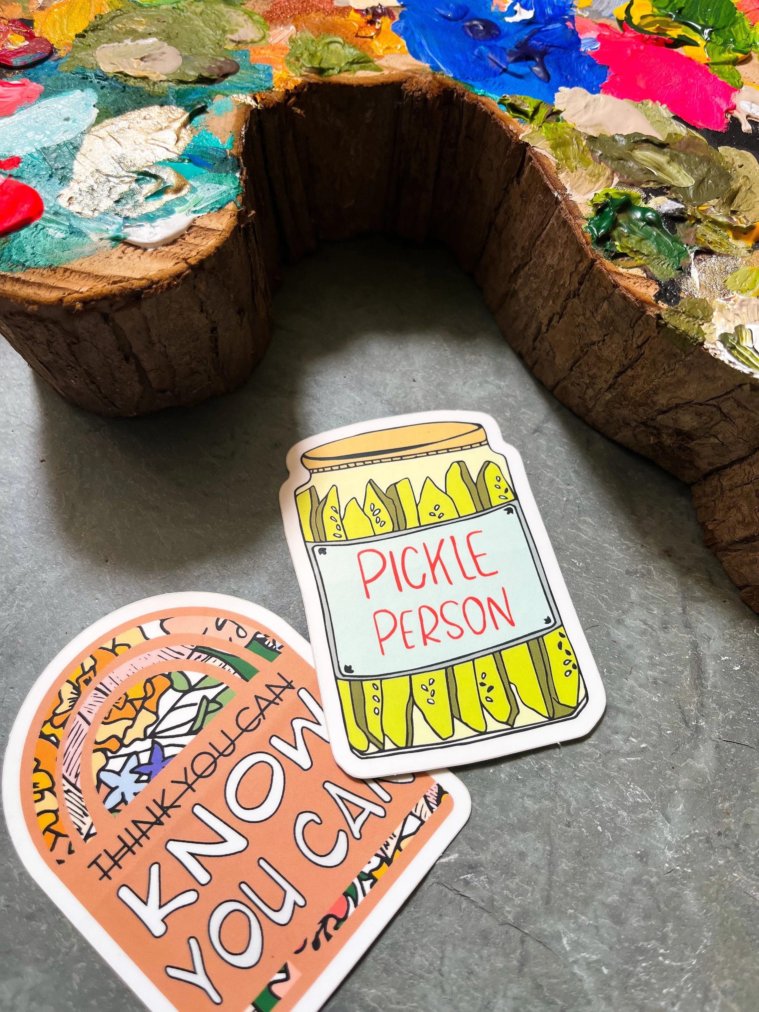 Pickle Person Sticker — Snail Mail