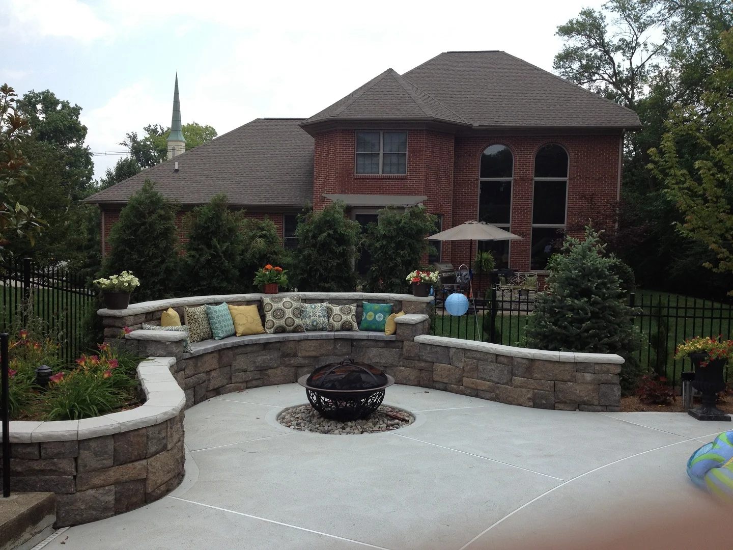 Retaining Walls in West Chester, OH | Landscape Installation | Wilk's ...