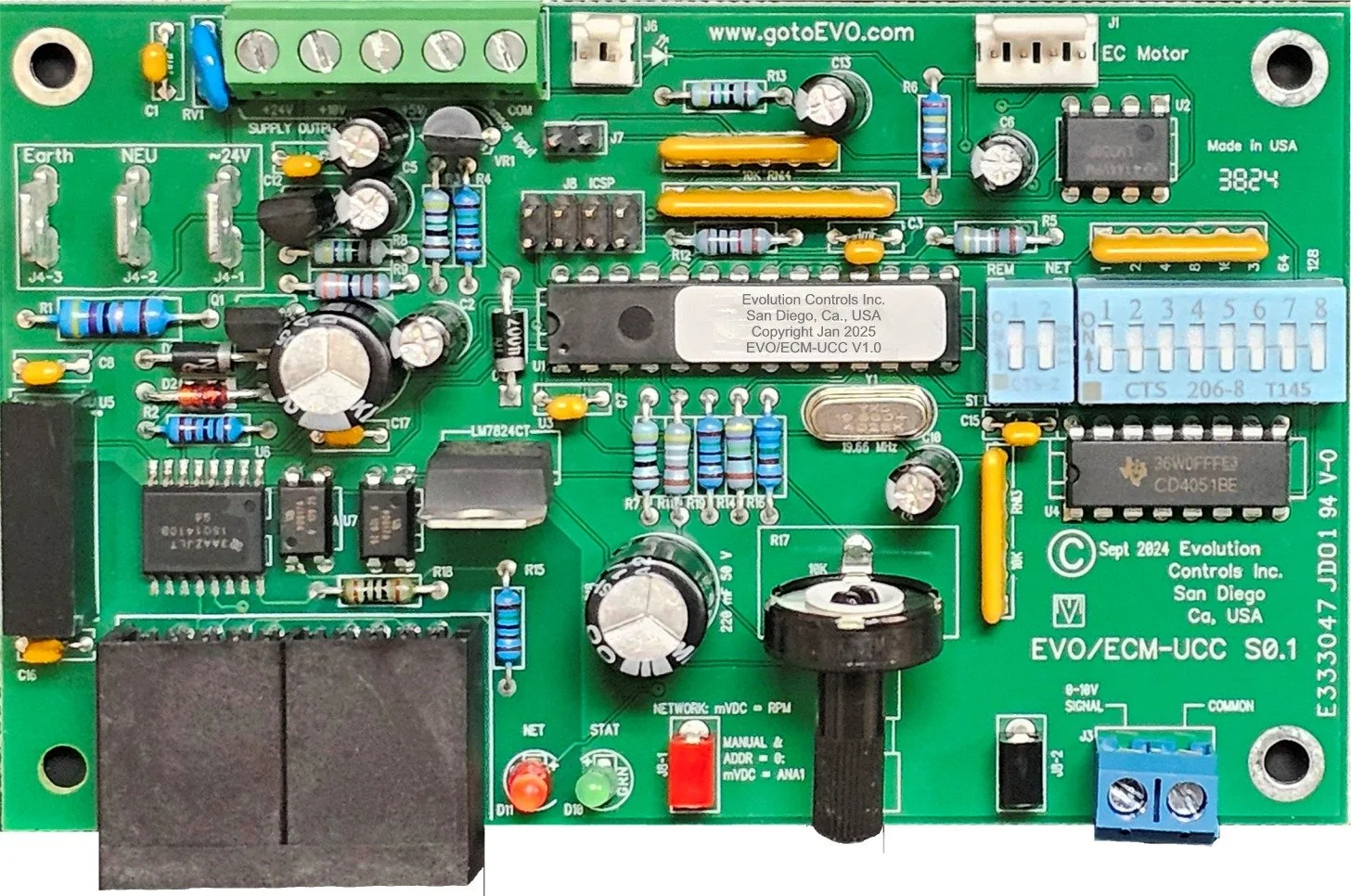Network Controls — Evolution Controls Inc.