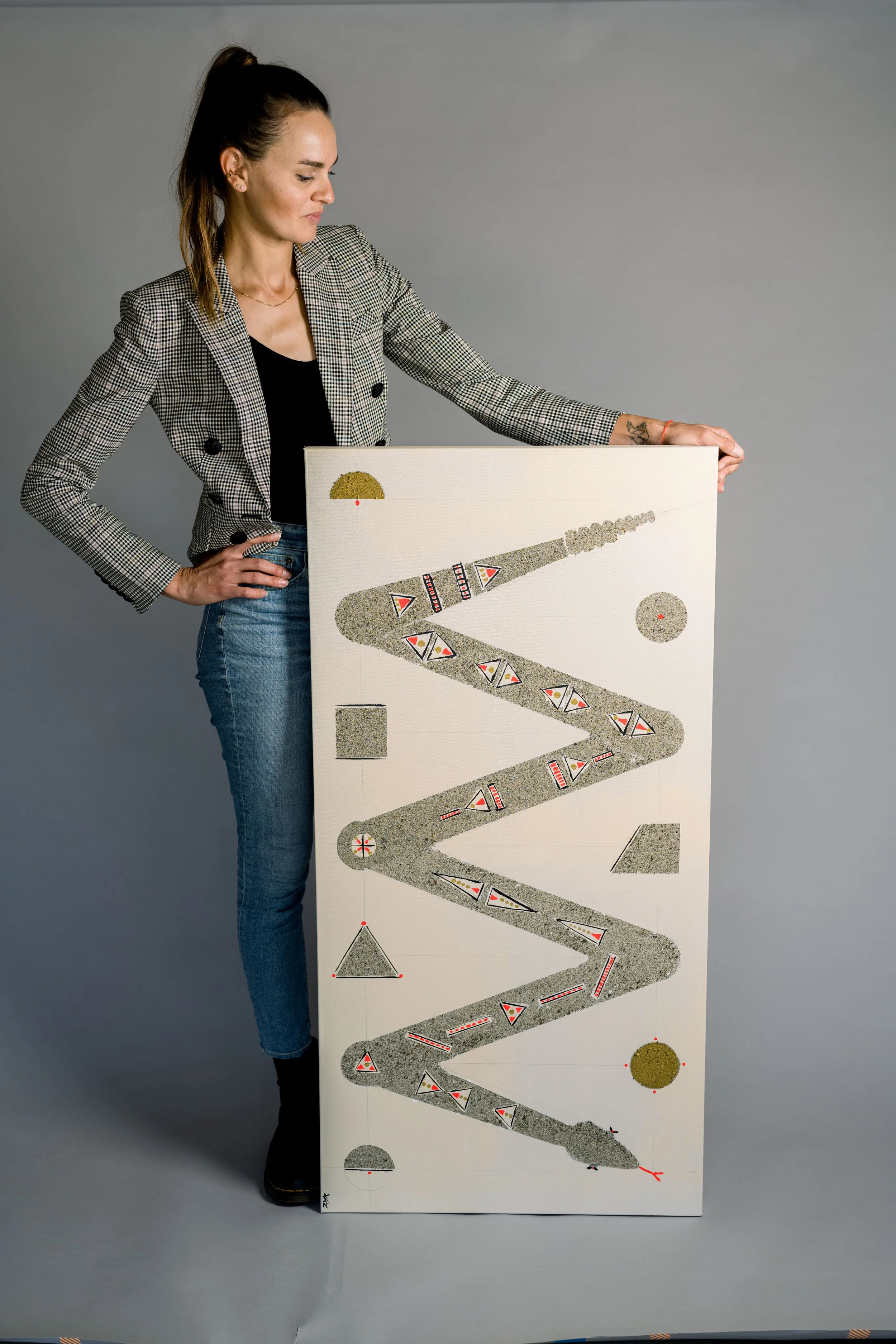 ZOYA DIXON ARTS - Large scale acrylic paintings, "Abstract Art and Prints"