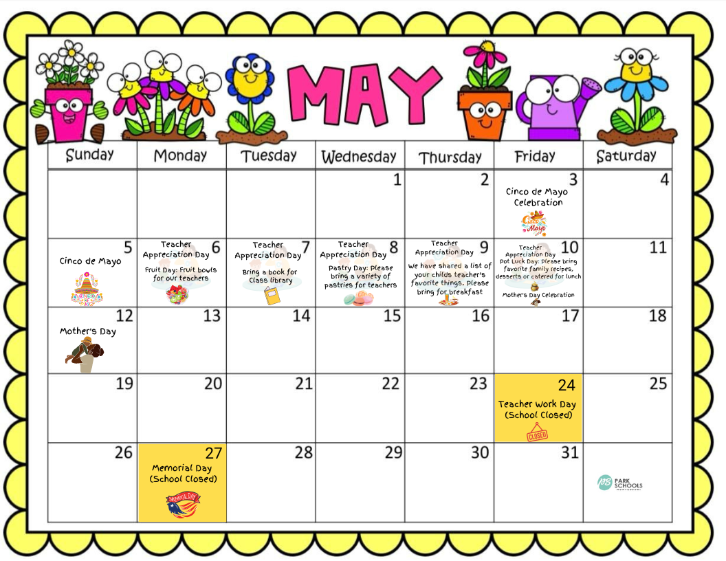 Calendar-about-parkschools