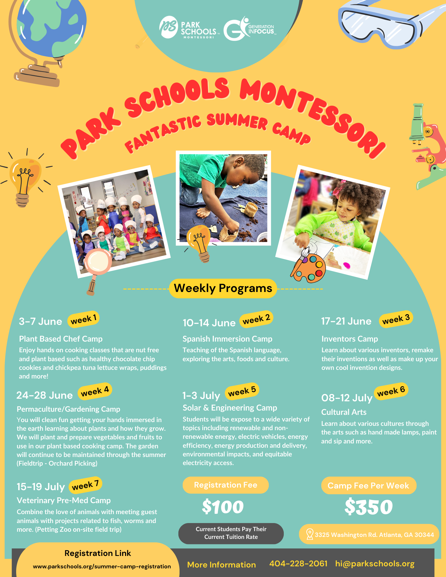 Summer Camp Registration-about-parkschools