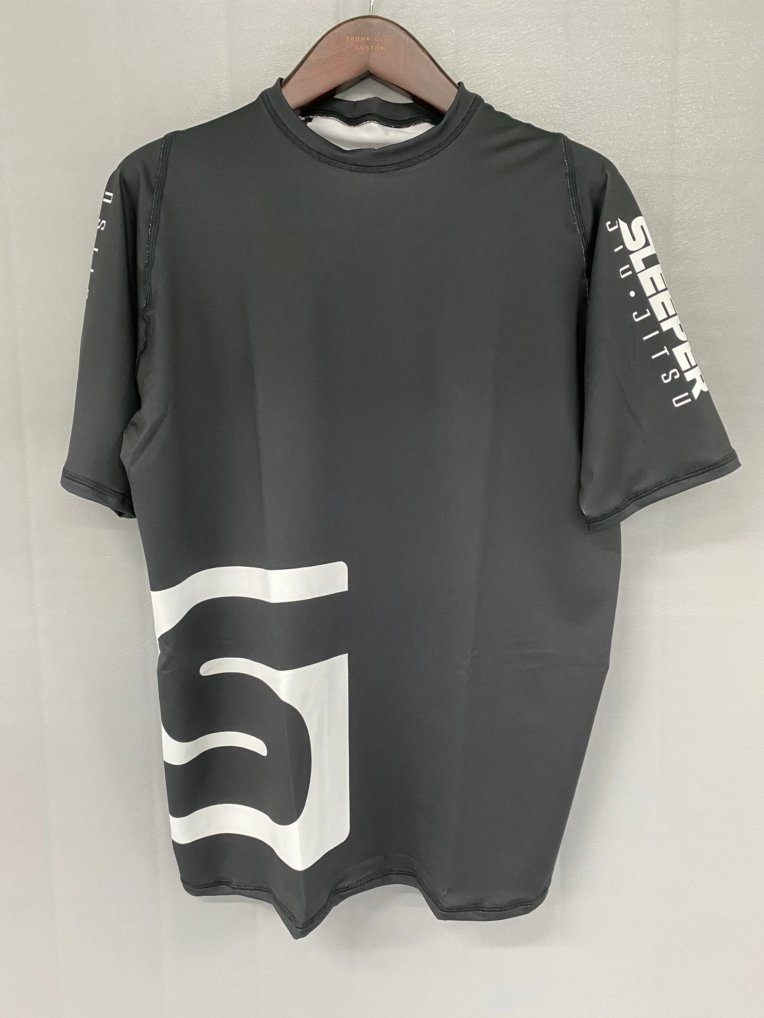 Sleeper Logo T-Shirt Lime Green with Black 2 Sided — SLEEPER JIU JITSU