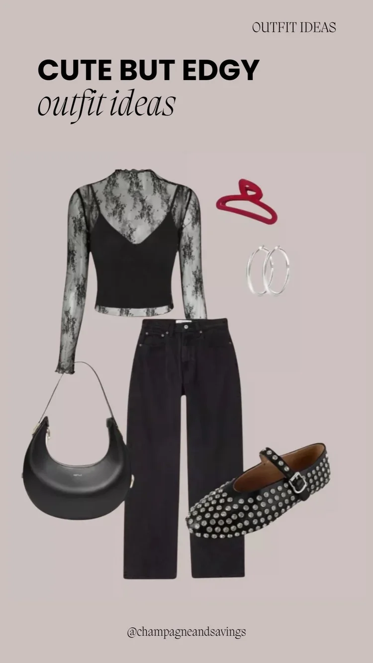 Cute But Edgy Outfit Ideas You’ll Want to Wear on Repeat — Champagne ...