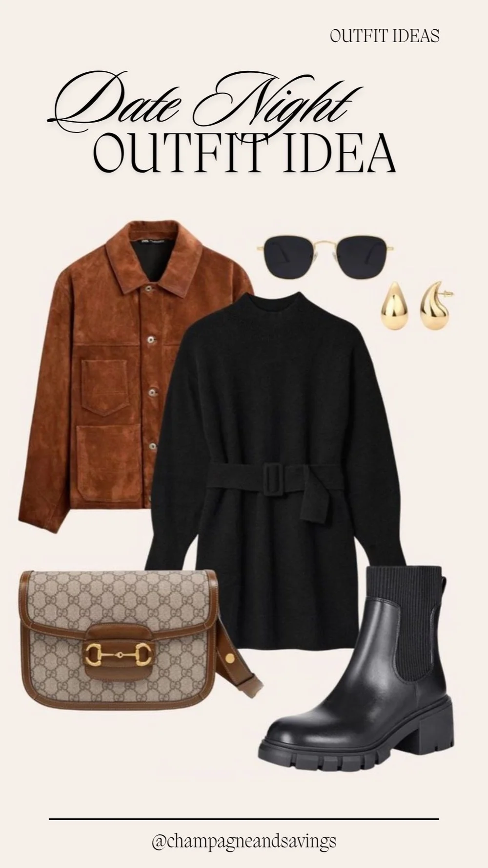 19 Chic & Stylish Fall Date Night Outfit Ideas — Champagne & Savings