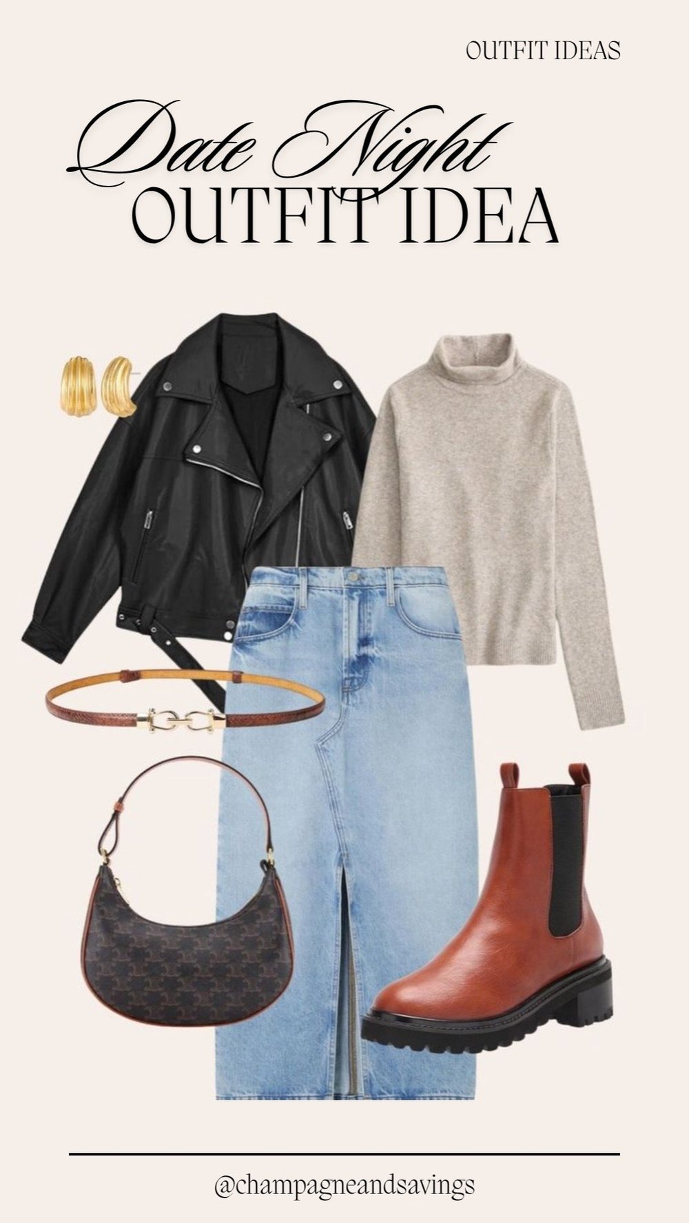 19 Chic & Stylish Fall Date Night Outfit Ideas — Champagne & Savings