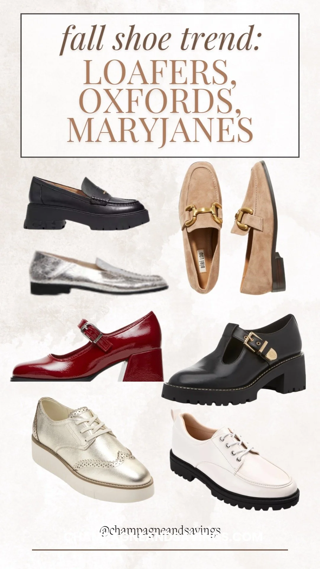 5 Fall 2025 Shoe Trends You Need to Know — Champagne & Savings