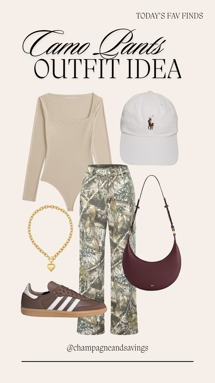 What to Wear With Camo Pants: Cool Girls Style Guide — Champagne & Savings