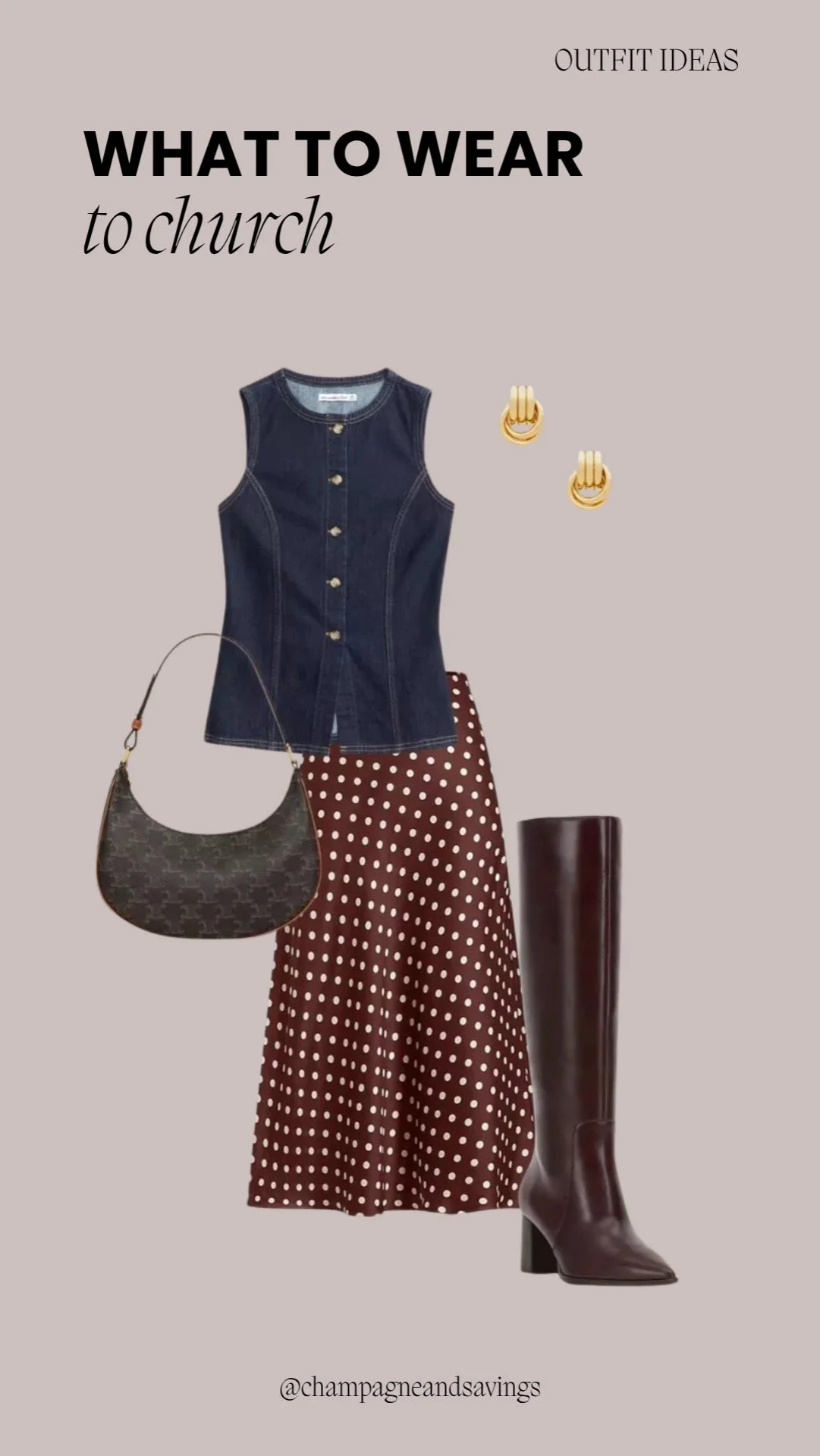 40+ Modest But Cute Church Outfit Ideas — Champagne & Savings