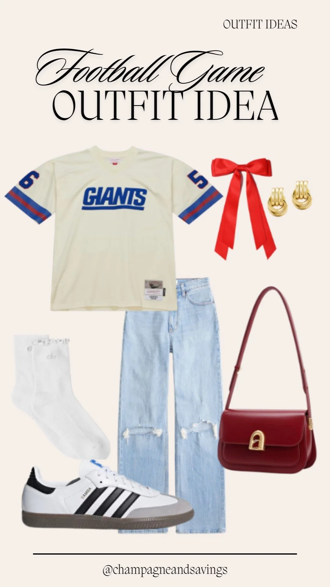 10 Football Game Outfit Ideas for Kickoff to Playoffs — Champagne & Savings