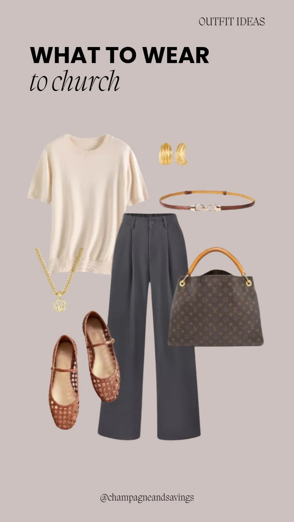 40+ Modest But Cute Church Outfit Ideas — Champagne & Savings
