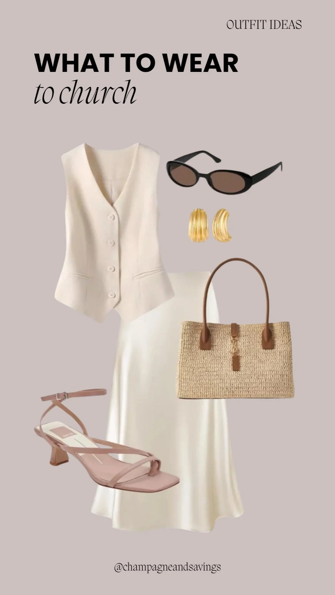 40+ Modest But Cute Church Outfit Ideas — Champagne & Savings