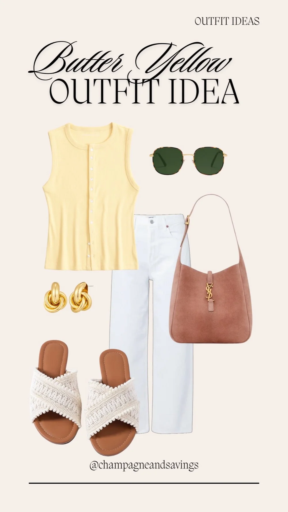 14 Butter Yellow Outfits To Rock For 2025 — Champagne & Savings