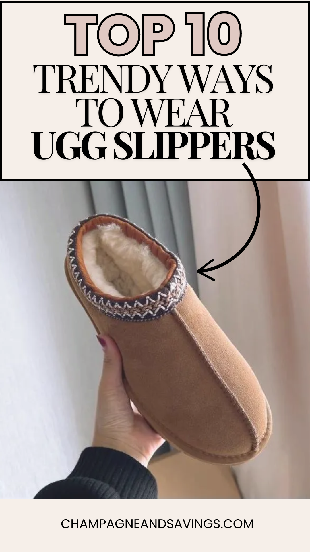 10 Trendy Ugg Tasman Slippers Outfit Ideas To Copy — Champagne & Savings