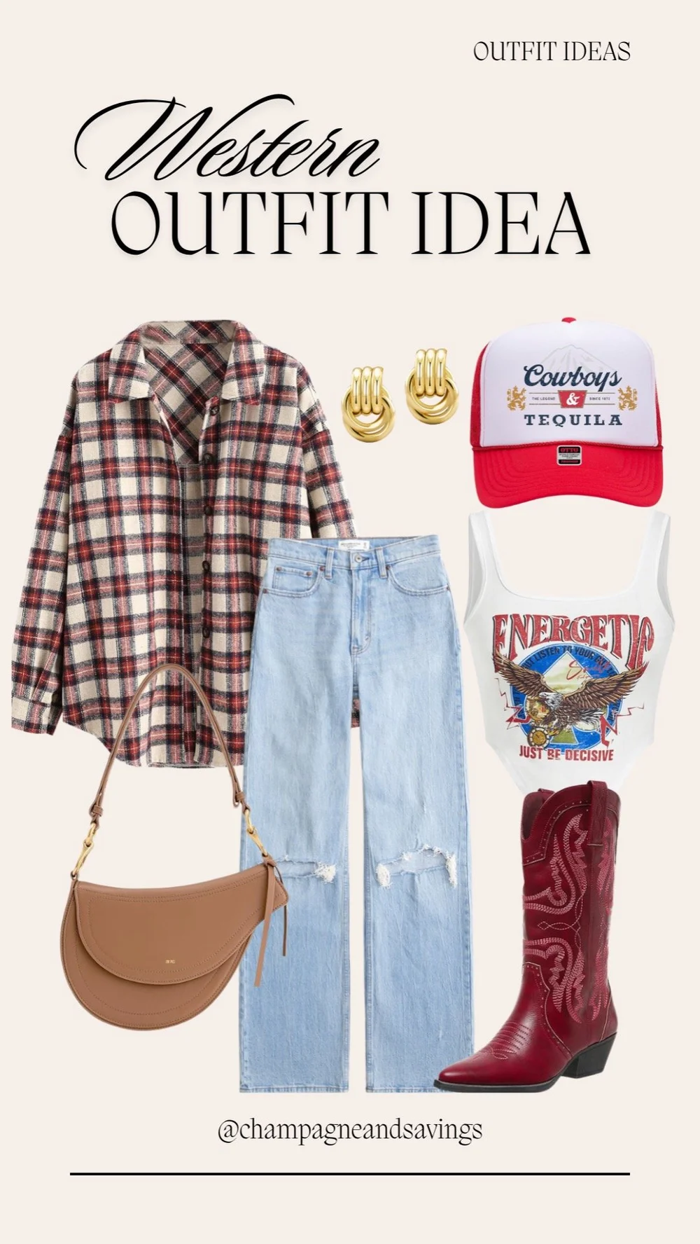 20 Classy Cowgirl Outfits To Embrace The Western Trend — Champagne ...