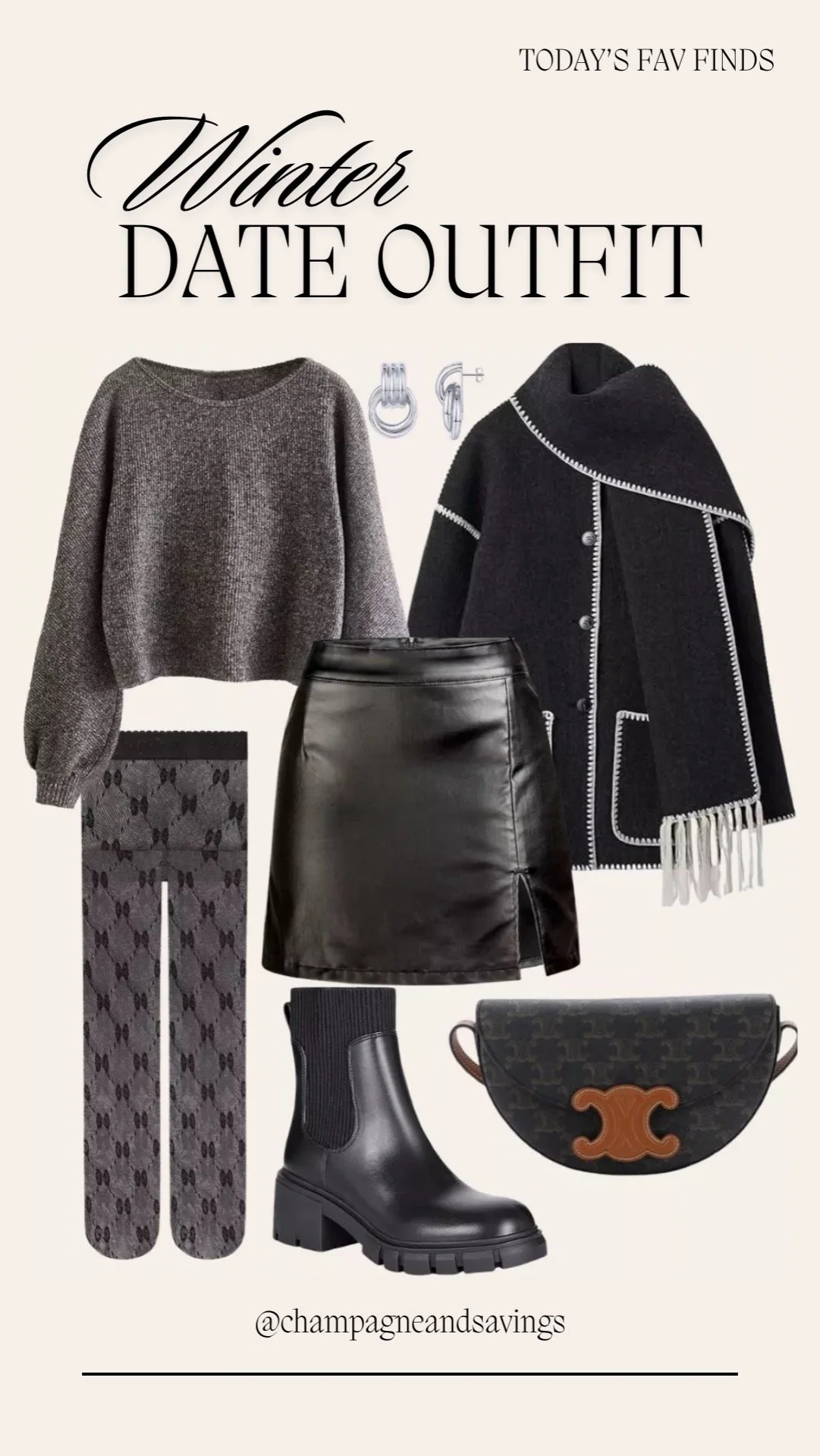 14 Chic Winter Date Night Outfits You'll Want to Copy — Champagne & Savings