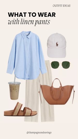 What to Wear With Linen Pants: 19 Cute Outfits to Try — Champagne & Savings