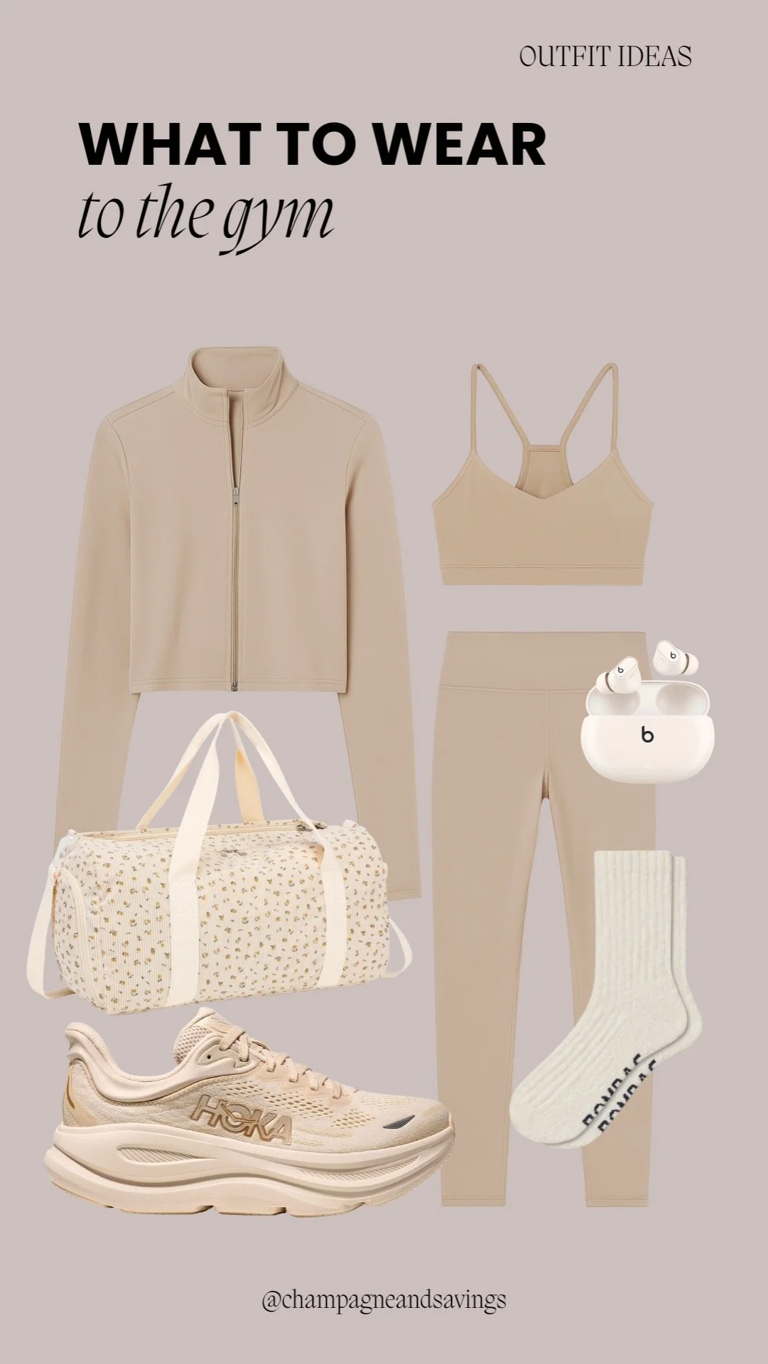 10 Cute Gym Outfits To Make You Excited to Work Out — Champagne & Savings
