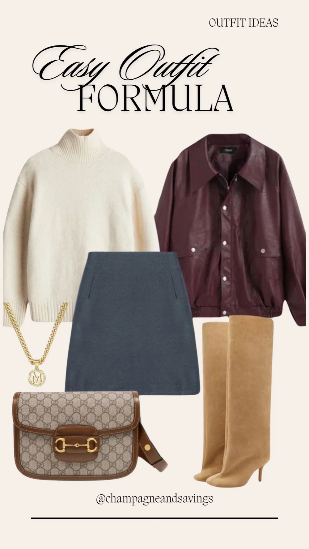 9 Easy Outfit Formulas With Items You Probably Already Own! — Champagne ...