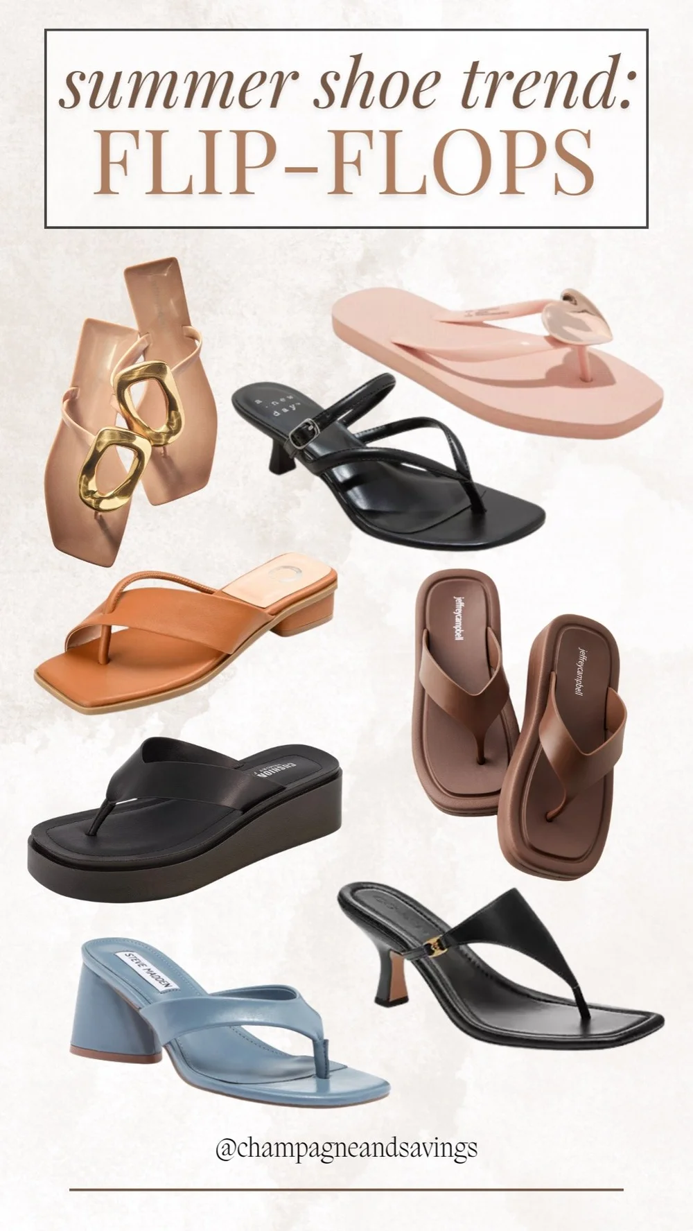 5 HUGE Summer Shoe Trends for 2025 (+ Outfit Ideas) — Champagne & Savings