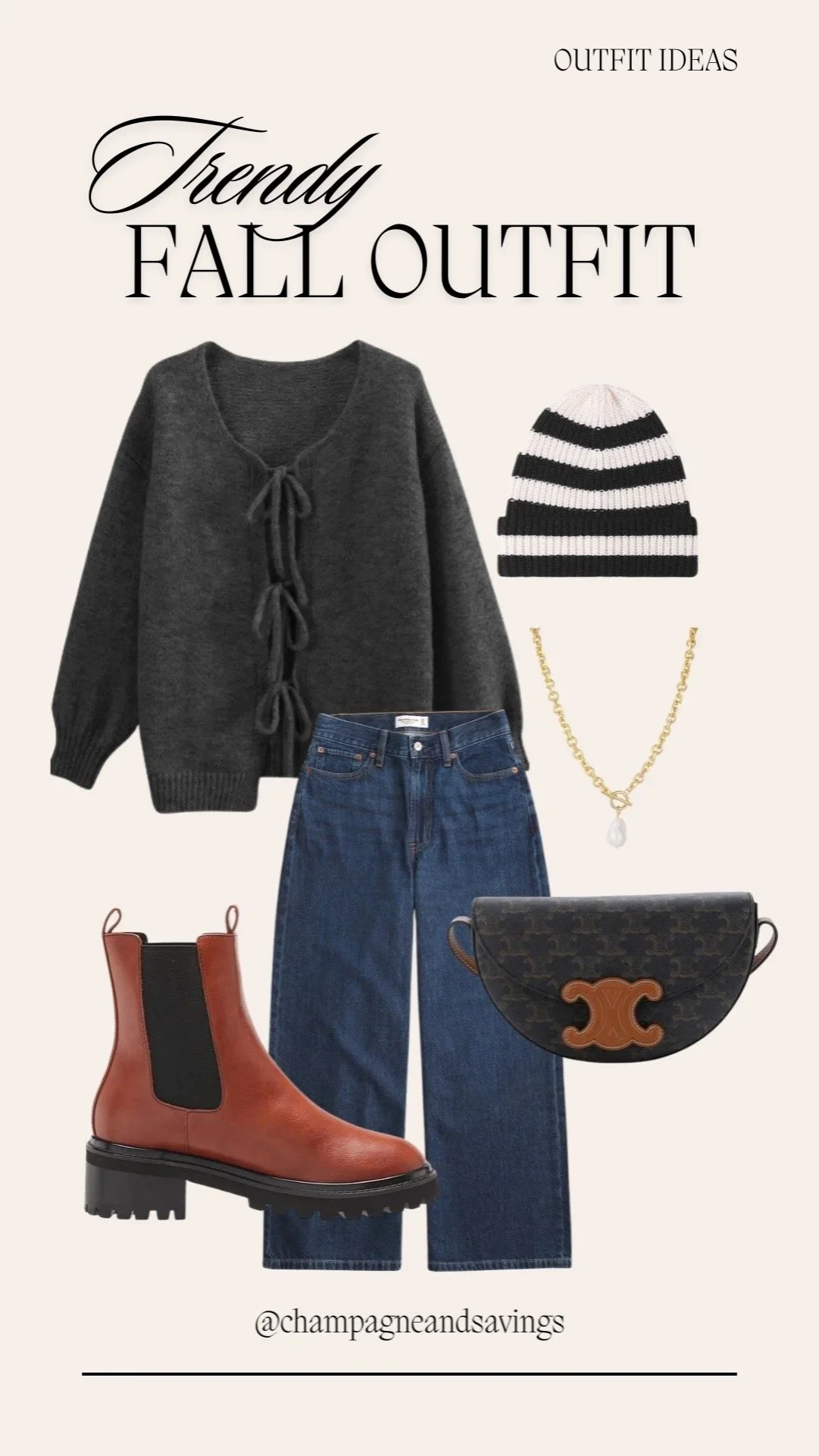22 Trendy Fall Outfit Ideas That Are Easy to Replicate — Champagne ...