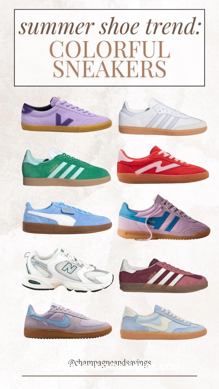 5 HUGE Summer Shoe Trends for 2025 (+ Outfit Ideas) — Champagne & Savings