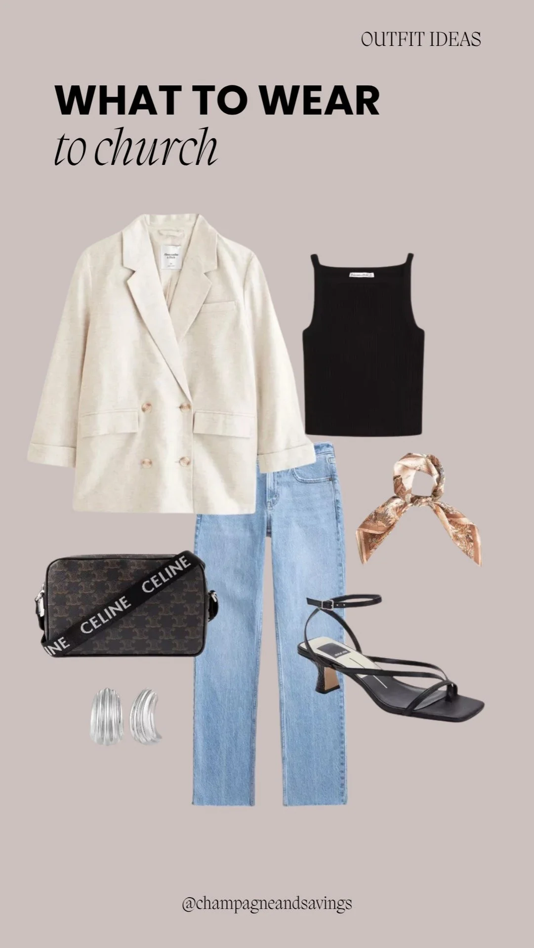 40+ Modest But Cute Church Outfit Ideas — Champagne & Savings