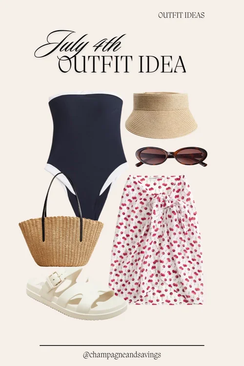 12 On Trend Fourth of July Outfit Ideas for 2025 — Champagne & Savings