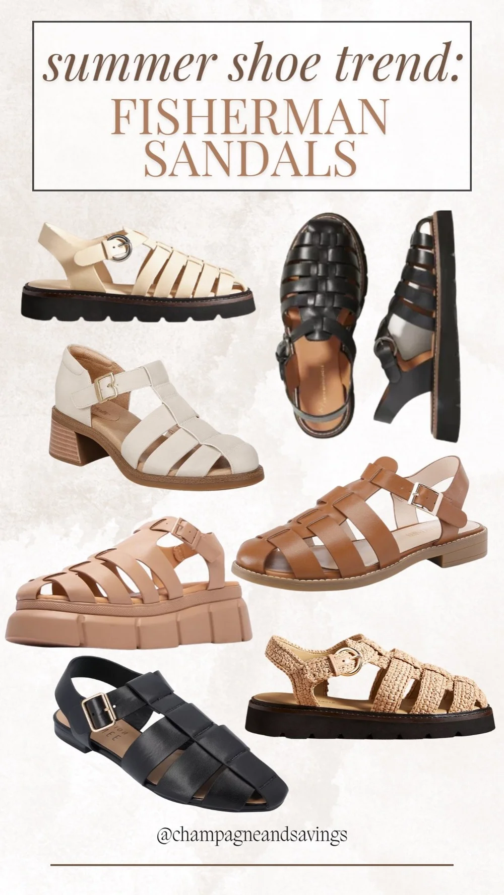5 HUGE Summer Shoe Trends for 2025 (+ Outfit Ideas) — Champagne & Savings