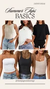 50 Non-Boring Trendy Summer Tops for 2025 — Champagne & Savings