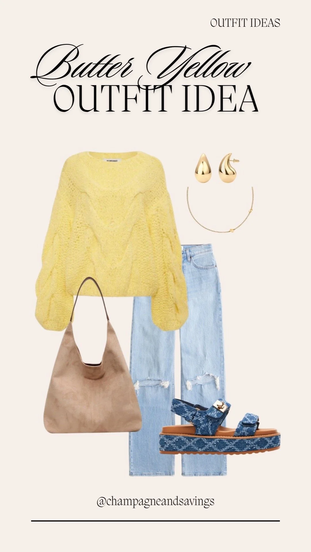 14 Butter Yellow Outfits To Rock For 2025 — Champagne & Savings