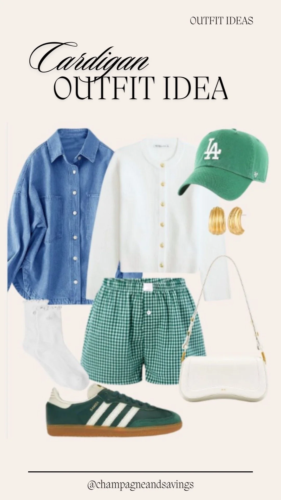 22 Trendy Cardigan Outfits That Are In Style For 2025 — Champagne & Savings