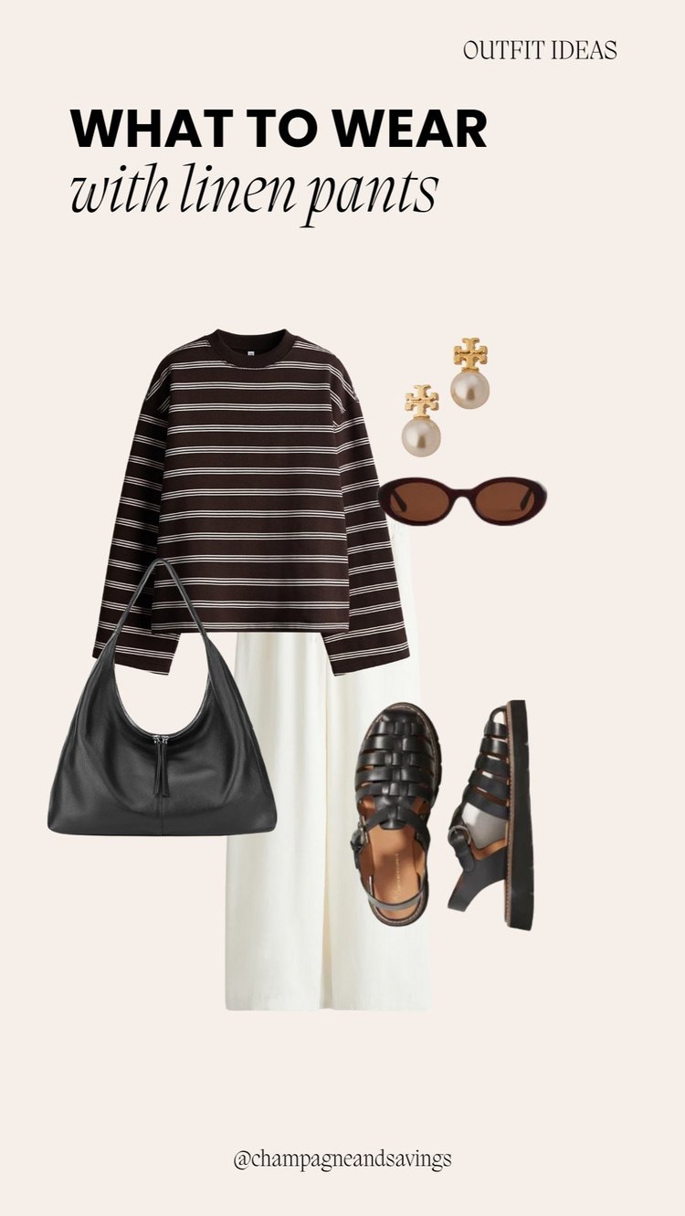 What to Wear With Linen Pants: 19 Cute Outfits to Try — Champagne & Savings