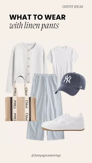 What to Wear With Linen Pants: 19 Cute Outfits to Try — Champagne & Savings