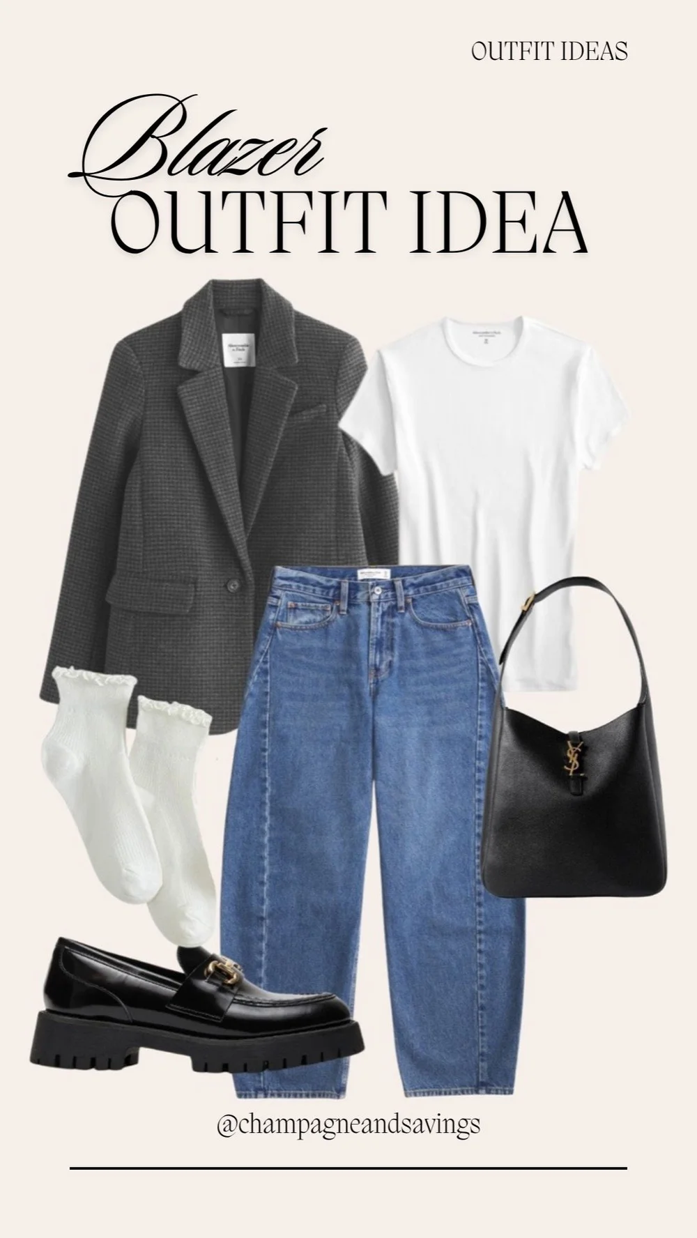 23 Chic Blazer Outfits for Women Trending for 2026 — Champagne & Savings