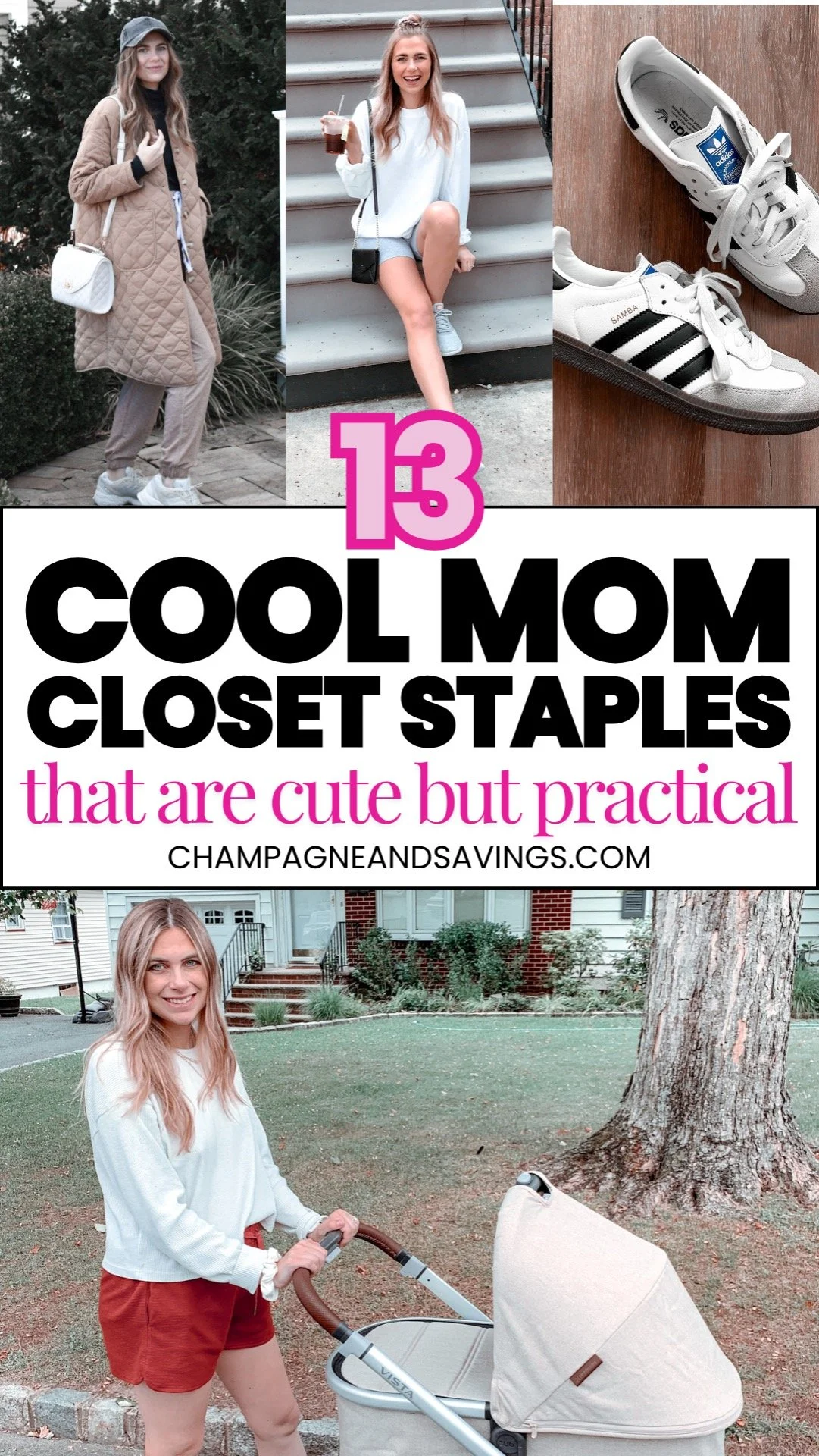 Mom Style: 13 "Cool Mom" Fashion Staples You Need — Champagne & Savings