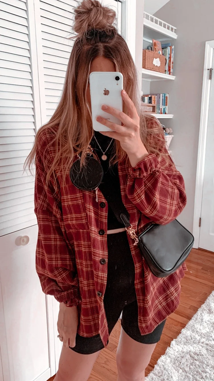 Warm Weather Fall Outfits For When It's Still Hot Out — Champagne & Savings