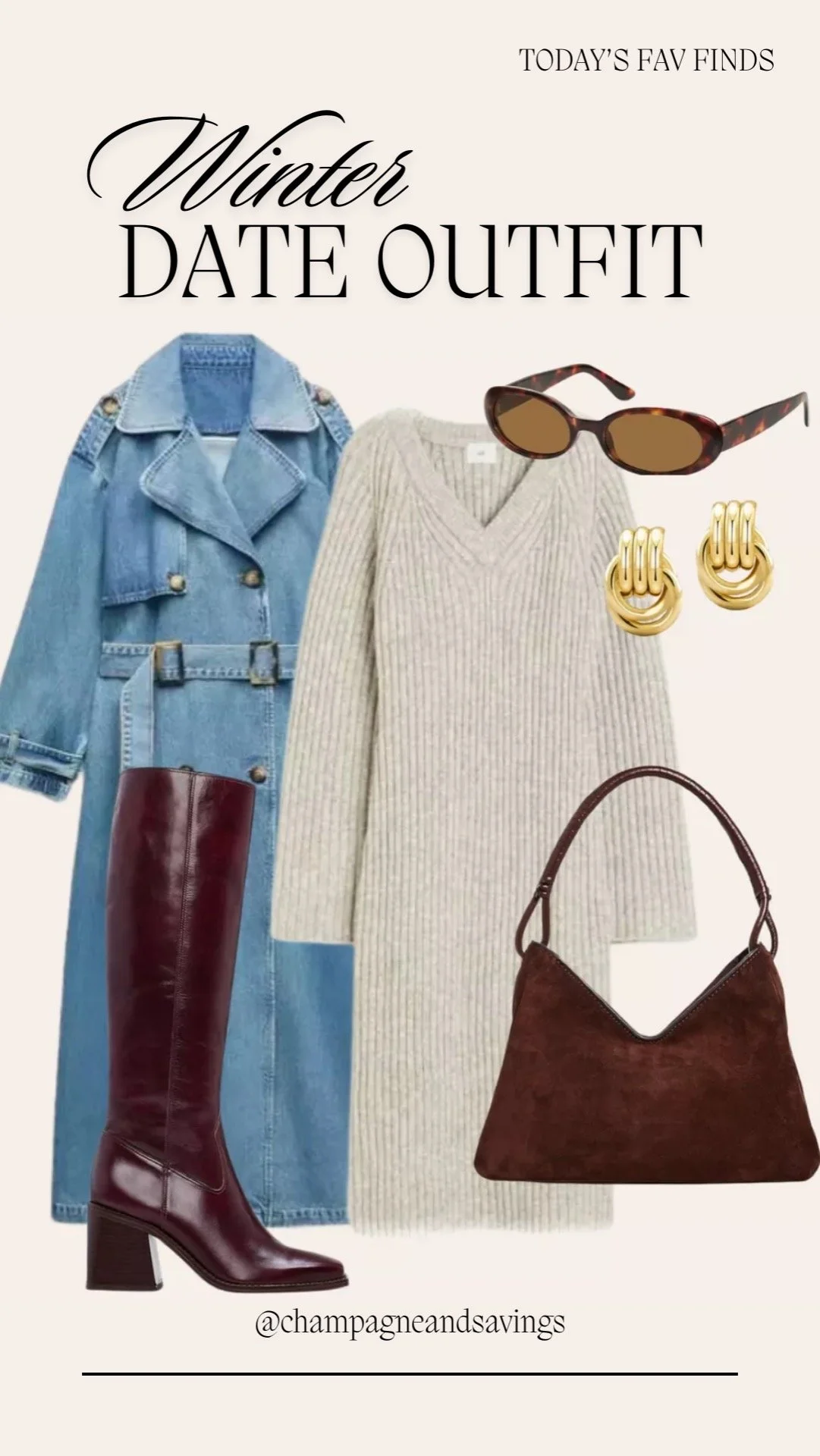 14 Chic Winter Date Night Outfits You'll Want to Copy — Champagne & Savings