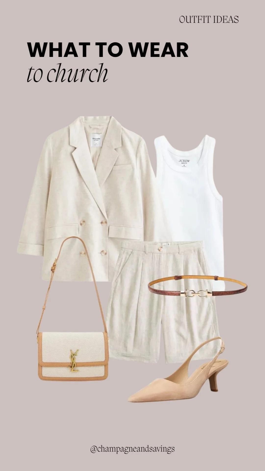 40+ Modest But Cute Church Outfit Ideas — Champagne & Savings