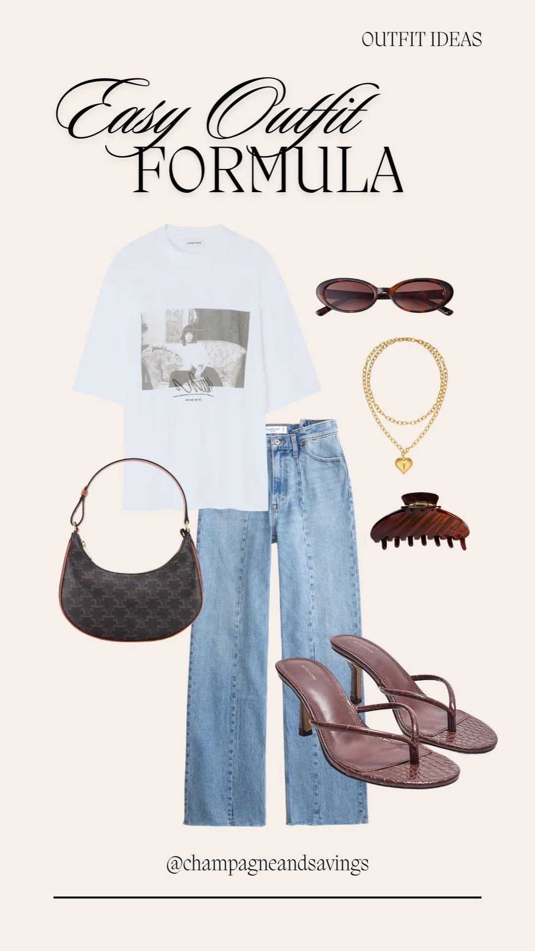 9 Easy Outfit Formulas With Items You Probably Already Own! — Champagne ...