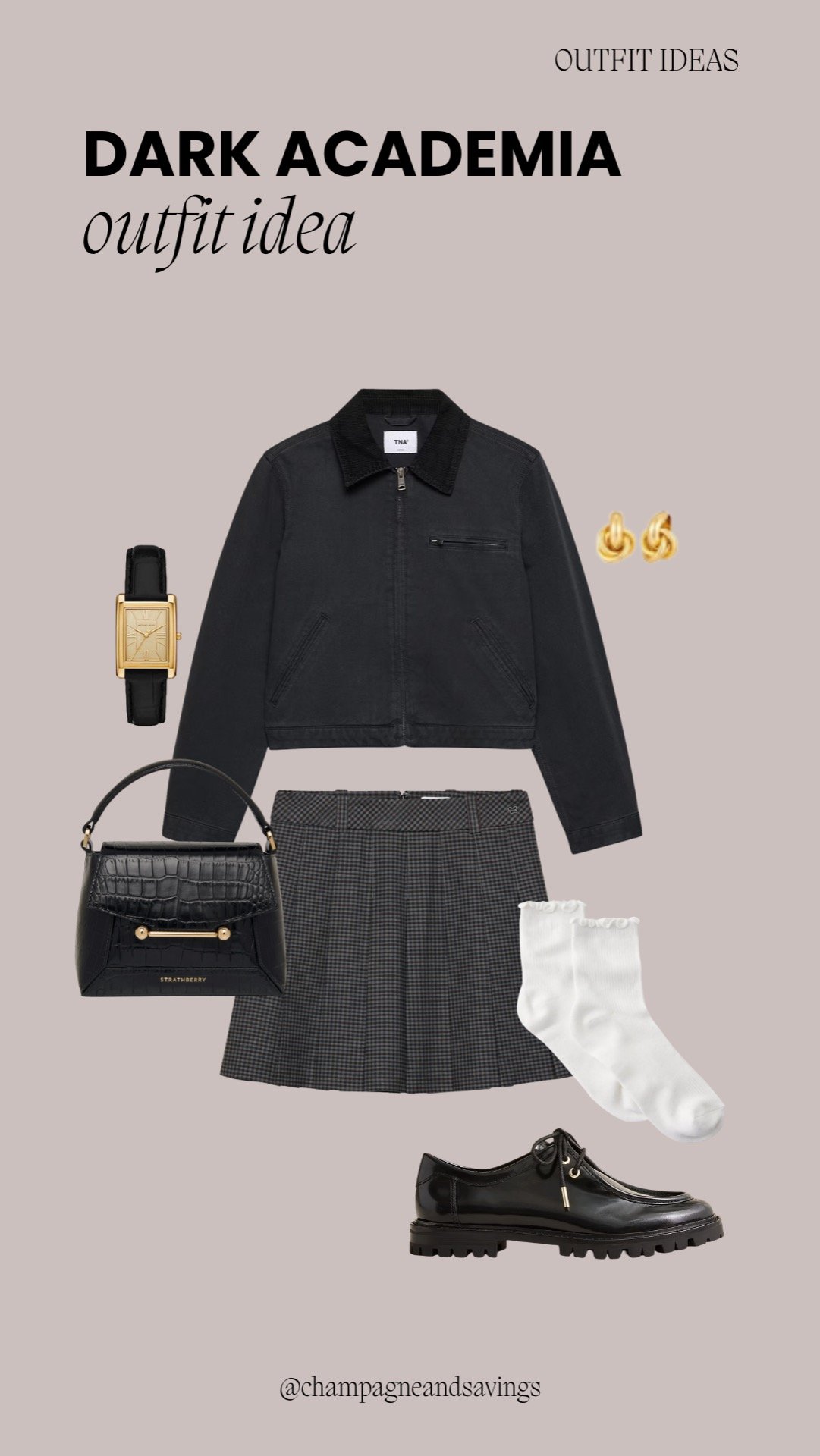 19 Dark Academia Outfit Ideas That Are Actually Cute — Champagne & Savings